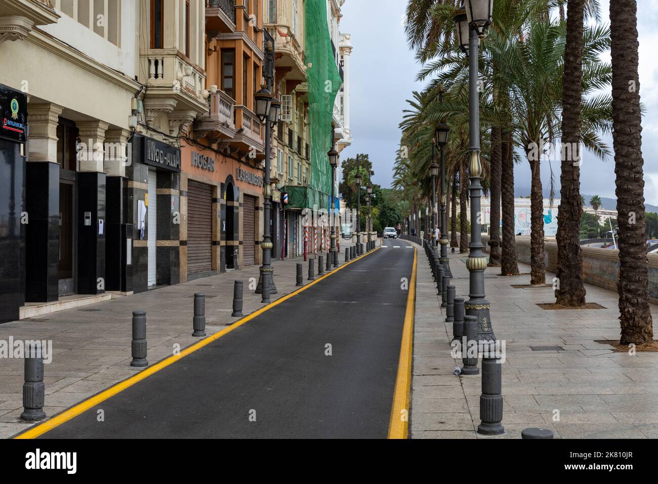 Ceuta Traditional Architecture in a Spanish Enclave in Africa. Ceuta ...