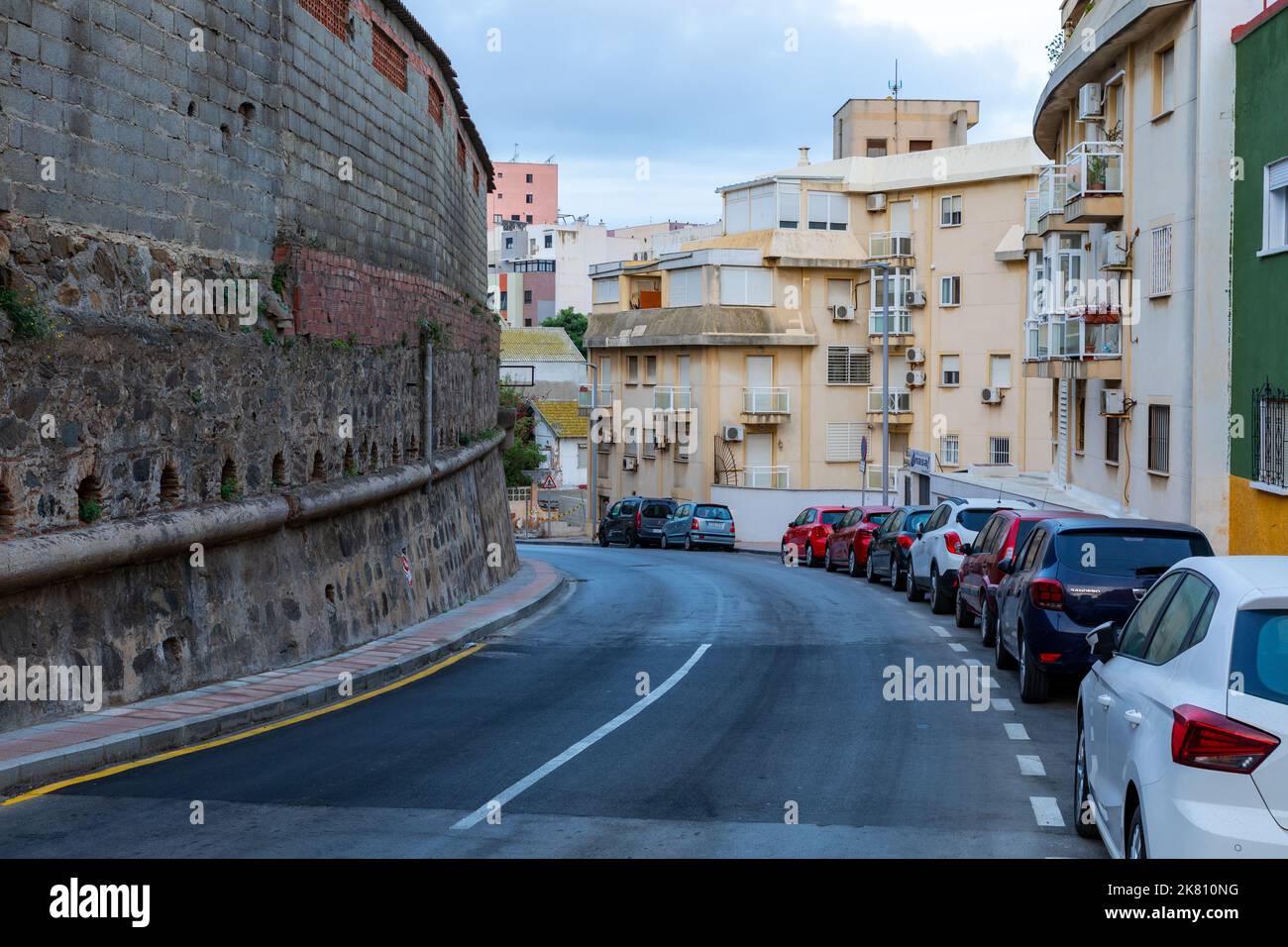 Ceuta Traditional Architecture in a Spanish Enclave in Africa. Ceuta ...
