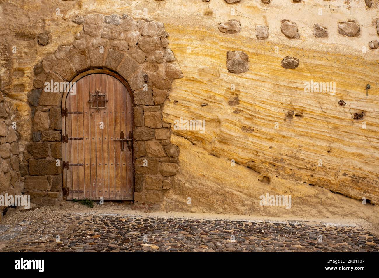 Melilla Fortress. Traditional Architecture in Old Melilla, Melilla is ...