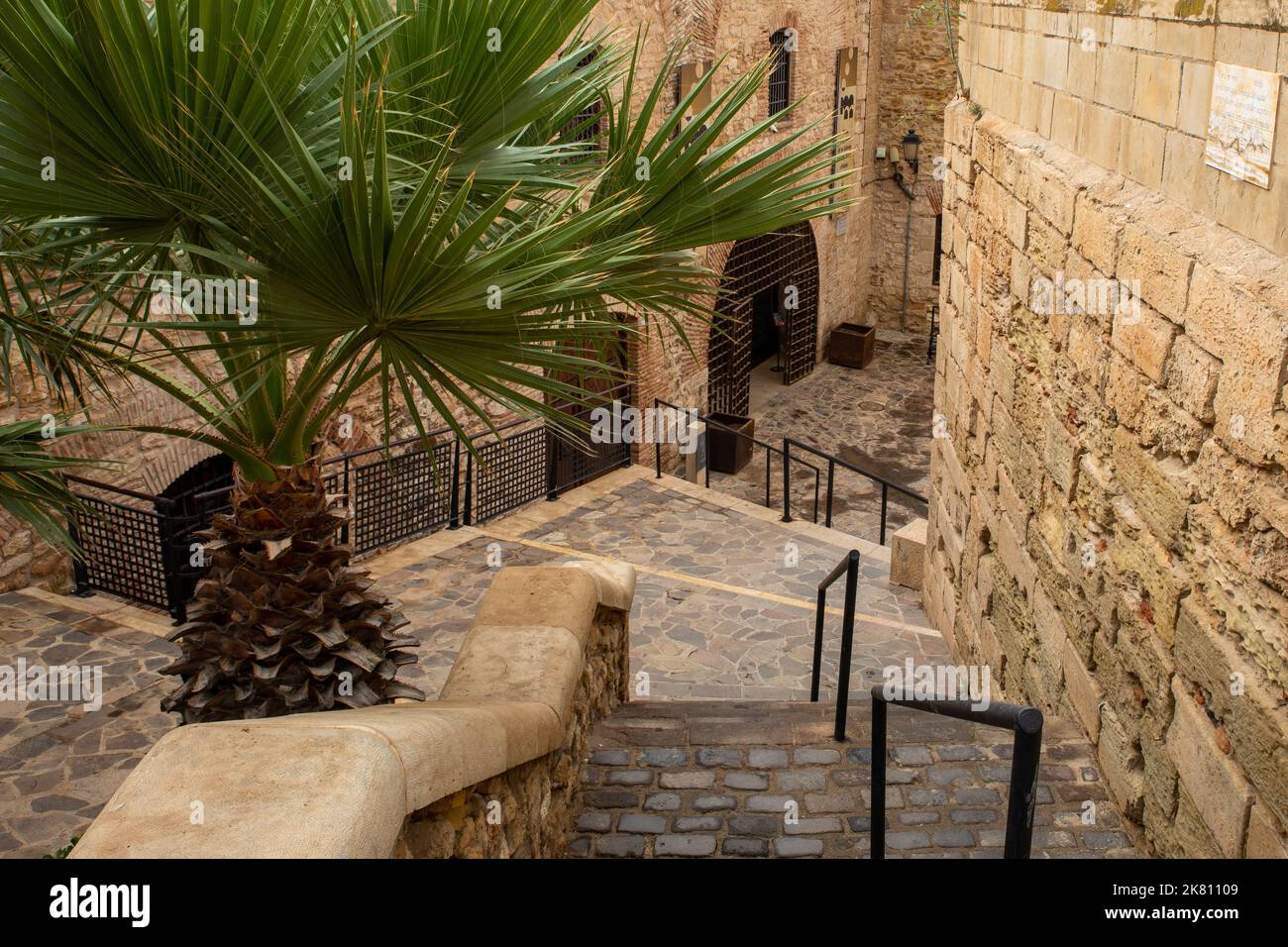 Melilla Fortress. Traditional Architecture in Old Melilla, Melilla is ...