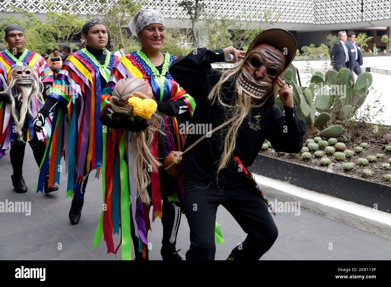 Non Exclusive: October 18, 2022, Mexico City, Mexico: Integrants of the ...