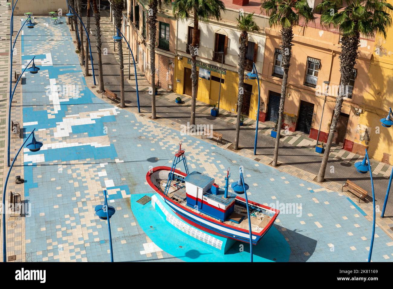 Melilla Fortress. Traditional Architecture in Old Melilla, Melilla is ...