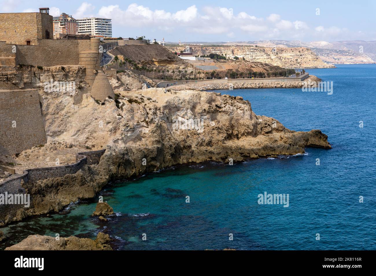 Melilla Fortress. Traditional Architecture in Old Melilla, Melilla is ...