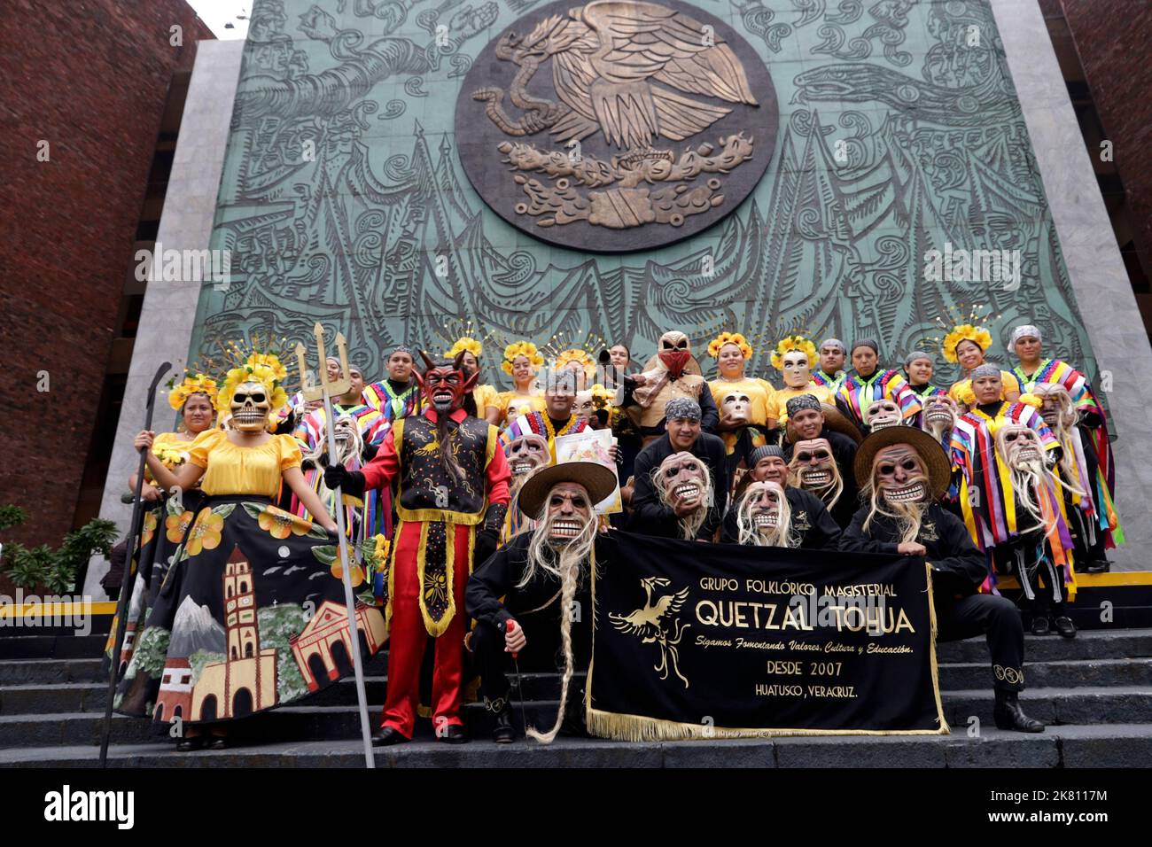Non Exclusive: October 18, 2022, Mexico City, Mexico: Integrants of the ...