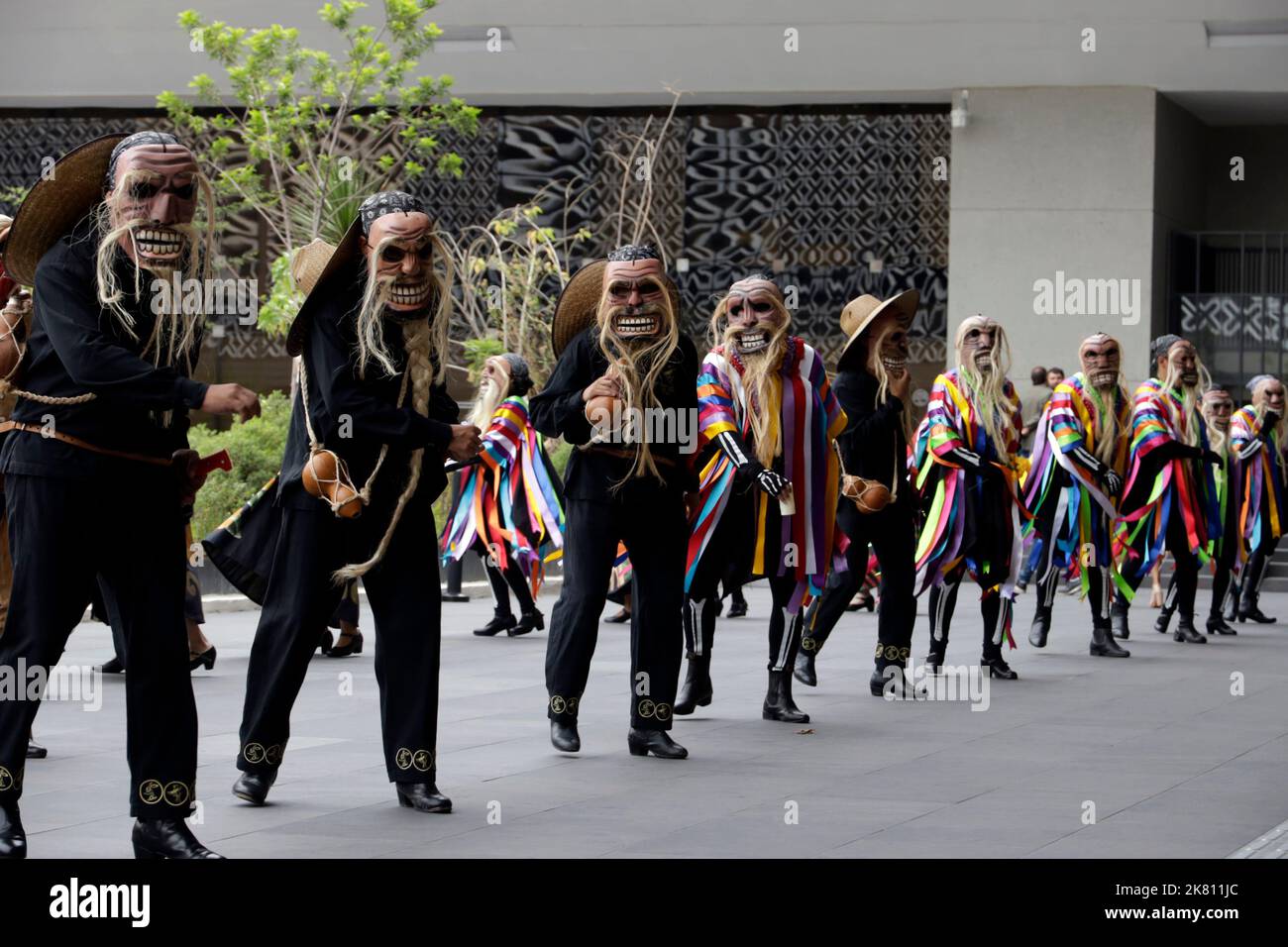 Non Exclusive: October 18, 2022, Mexico City, Mexico: Integrants of the ...