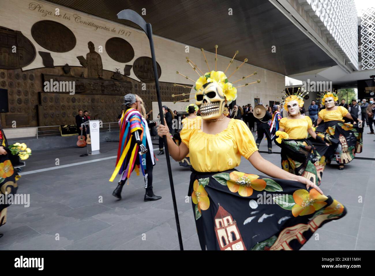 Non Exclusive: October 18, 2022, Mexico City, Mexico: Integrants of the ...