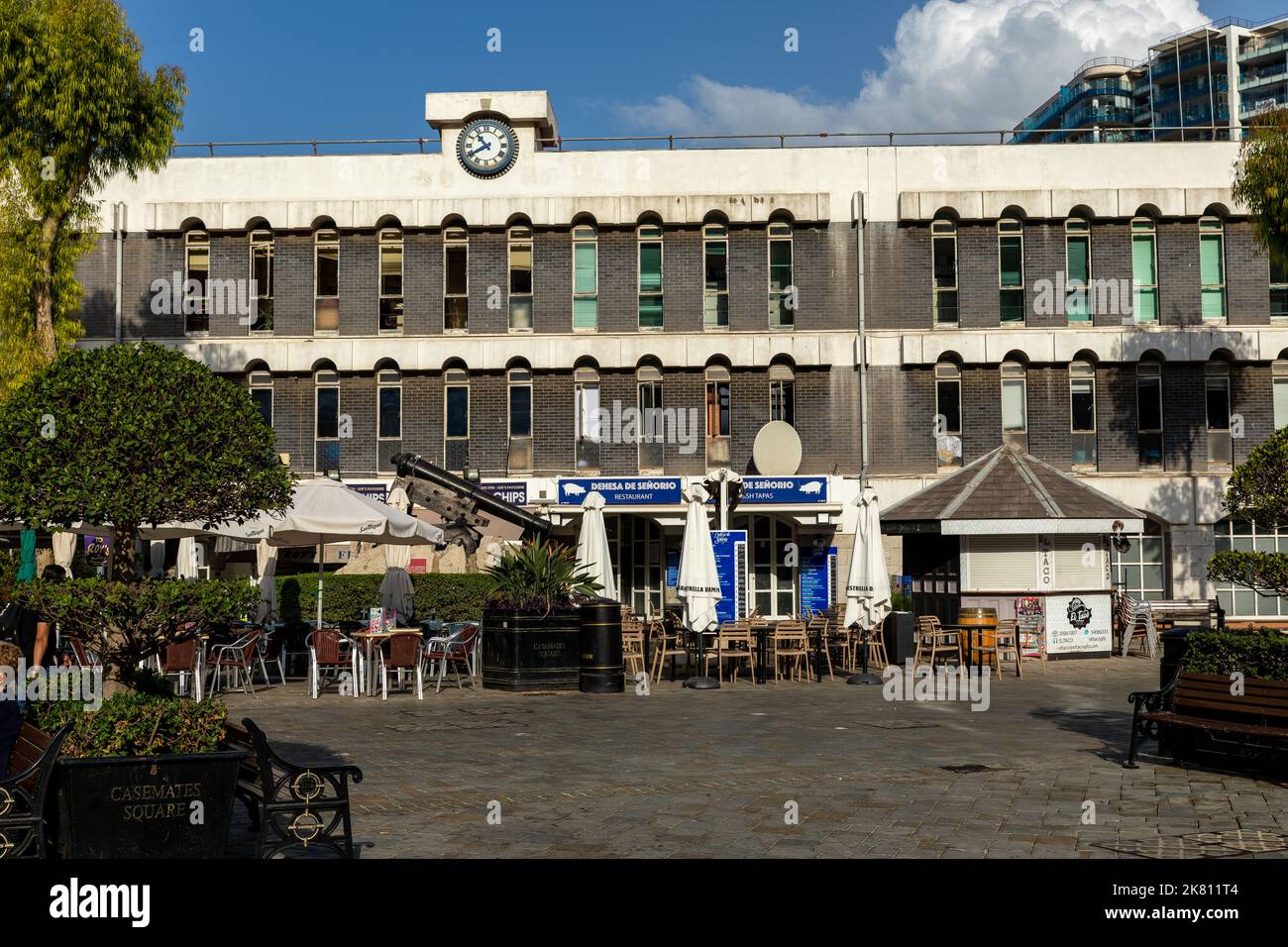 Gibraltar, British Overseas Territory. Main Street, the main arterial ...