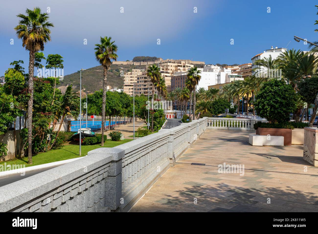 Ceuta Traditional Architecture in a Spanish Enclave in Africa. Ceuta ...