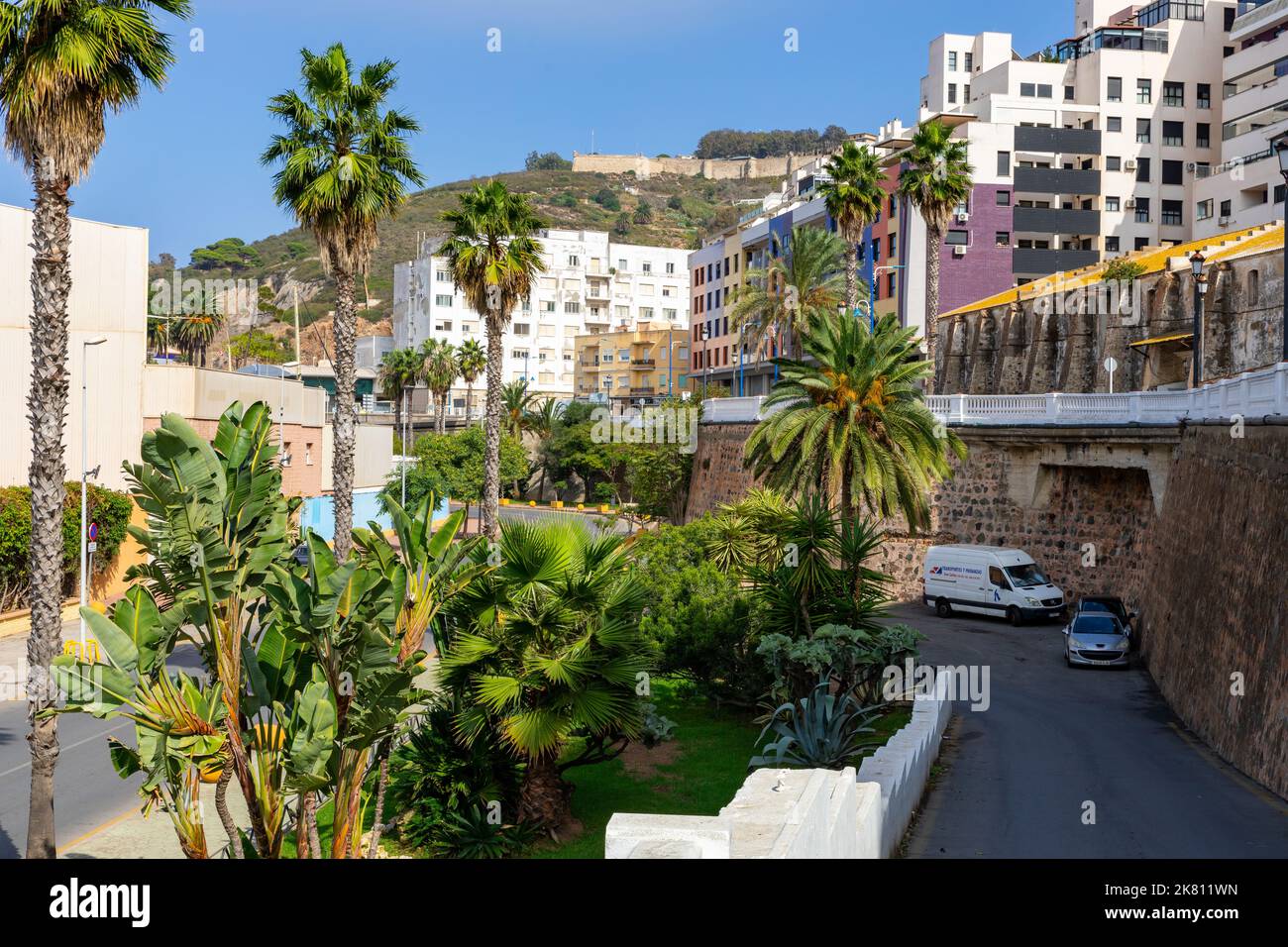 Ceuta Traditional Architecture in a Spanish Enclave in Africa. Ceuta ...
