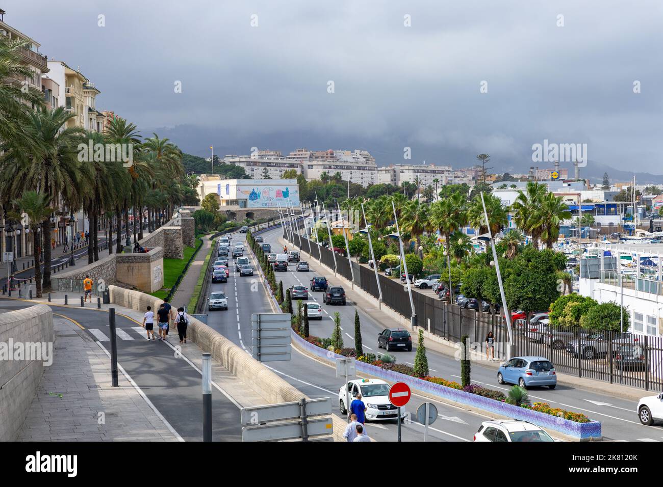 Ceuta Traditional Architecture in a Spanish Enclave in Africa. Ceuta ...