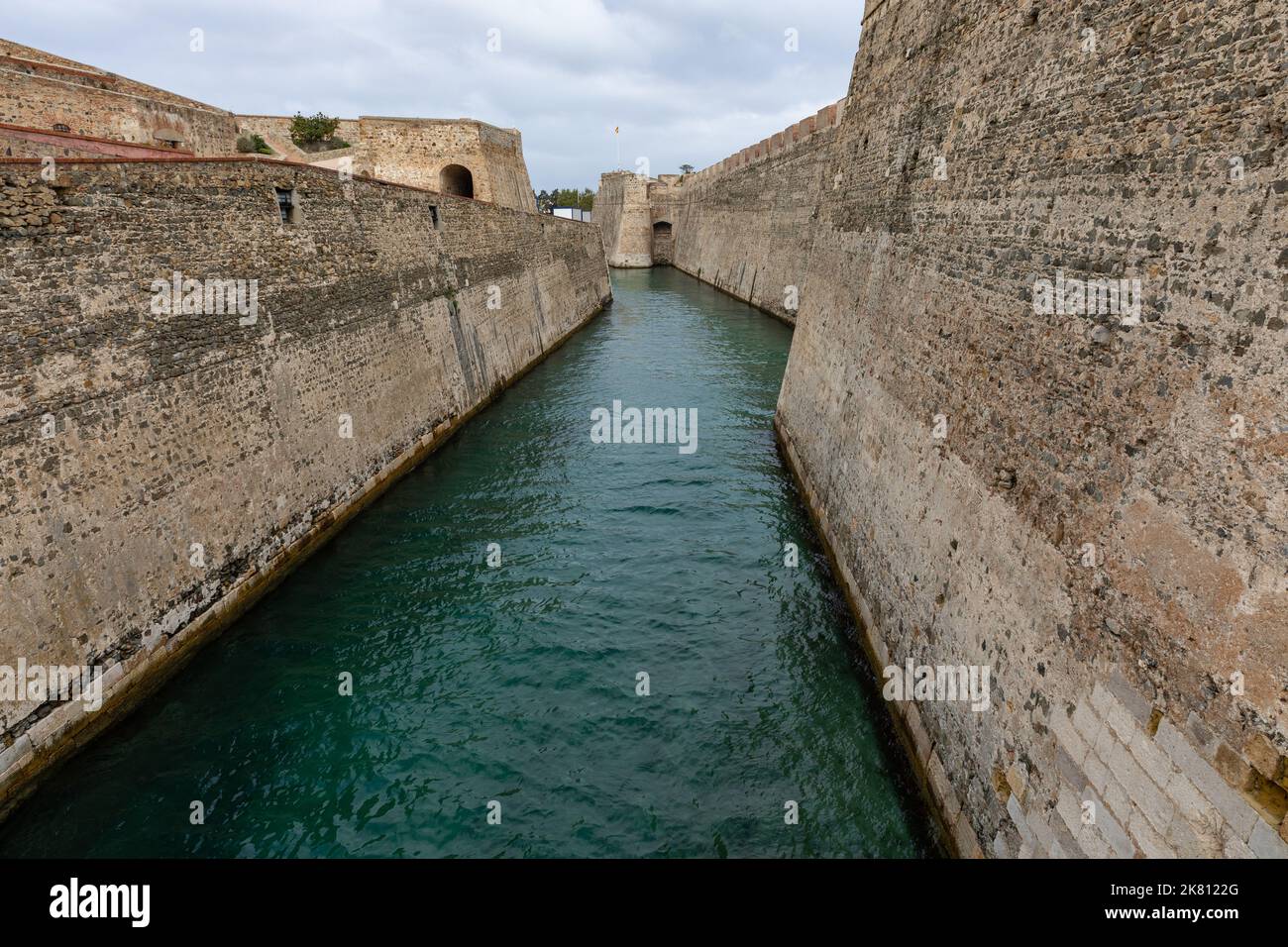 Fortification of Ceuta, Spain. The Royal Walls of Ceuta. Spanish ...