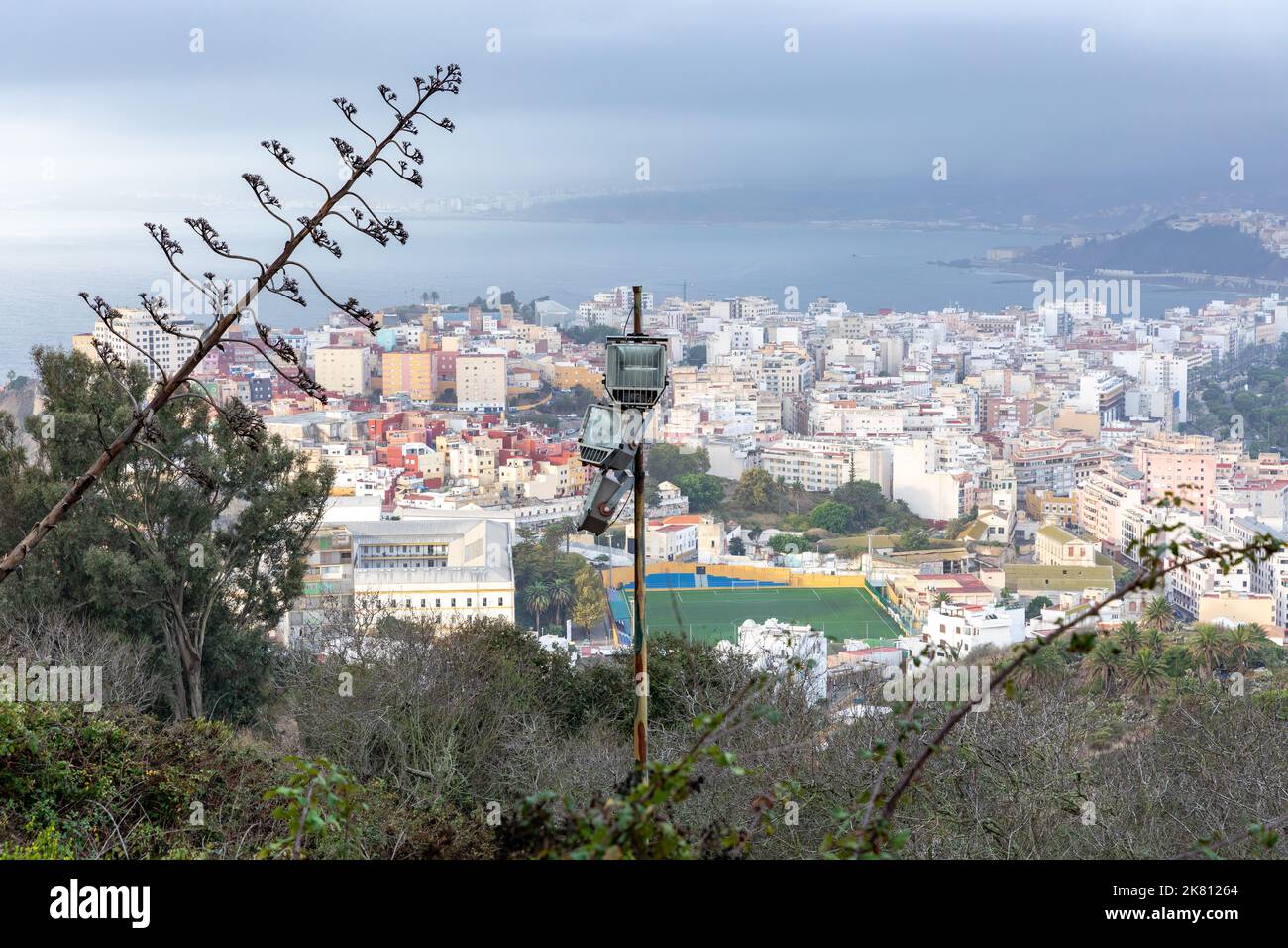Ceuta Traditional Architecture in a Spanish Enclave in Africa. Ceuta ...
