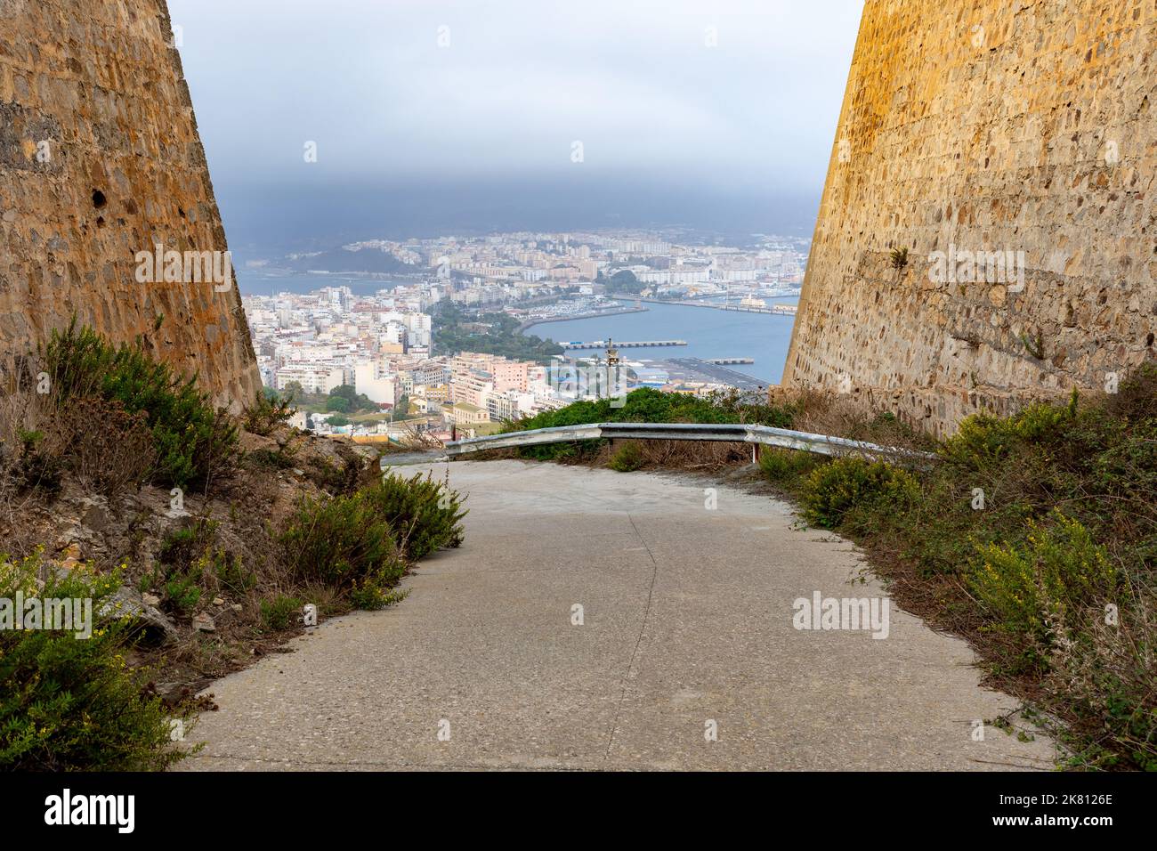 Ceuta Traditional Architecture in a Spanish Enclave in Africa. Ceuta ...