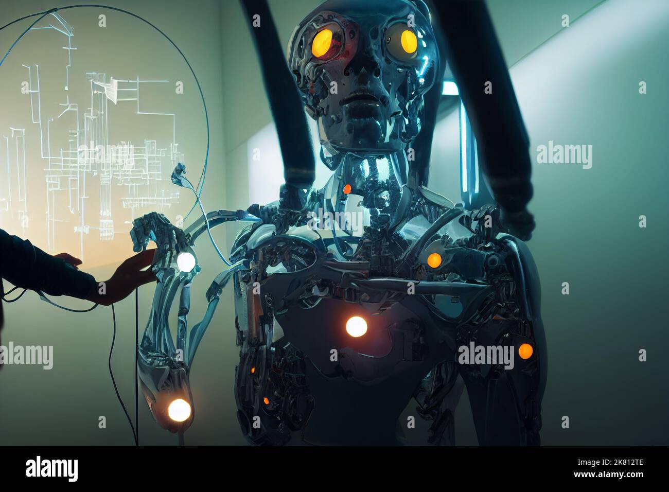 Cyborg and robot hi-res stock photography and images - Alamy