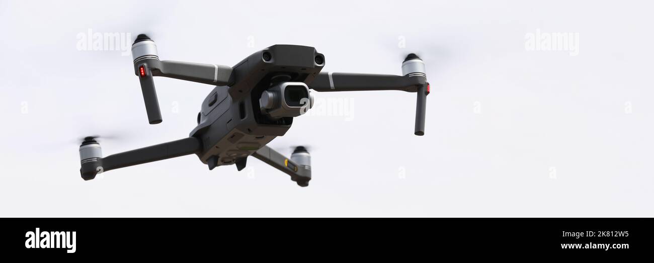 Brand new drone device with remote controller fly and filming Stock ...