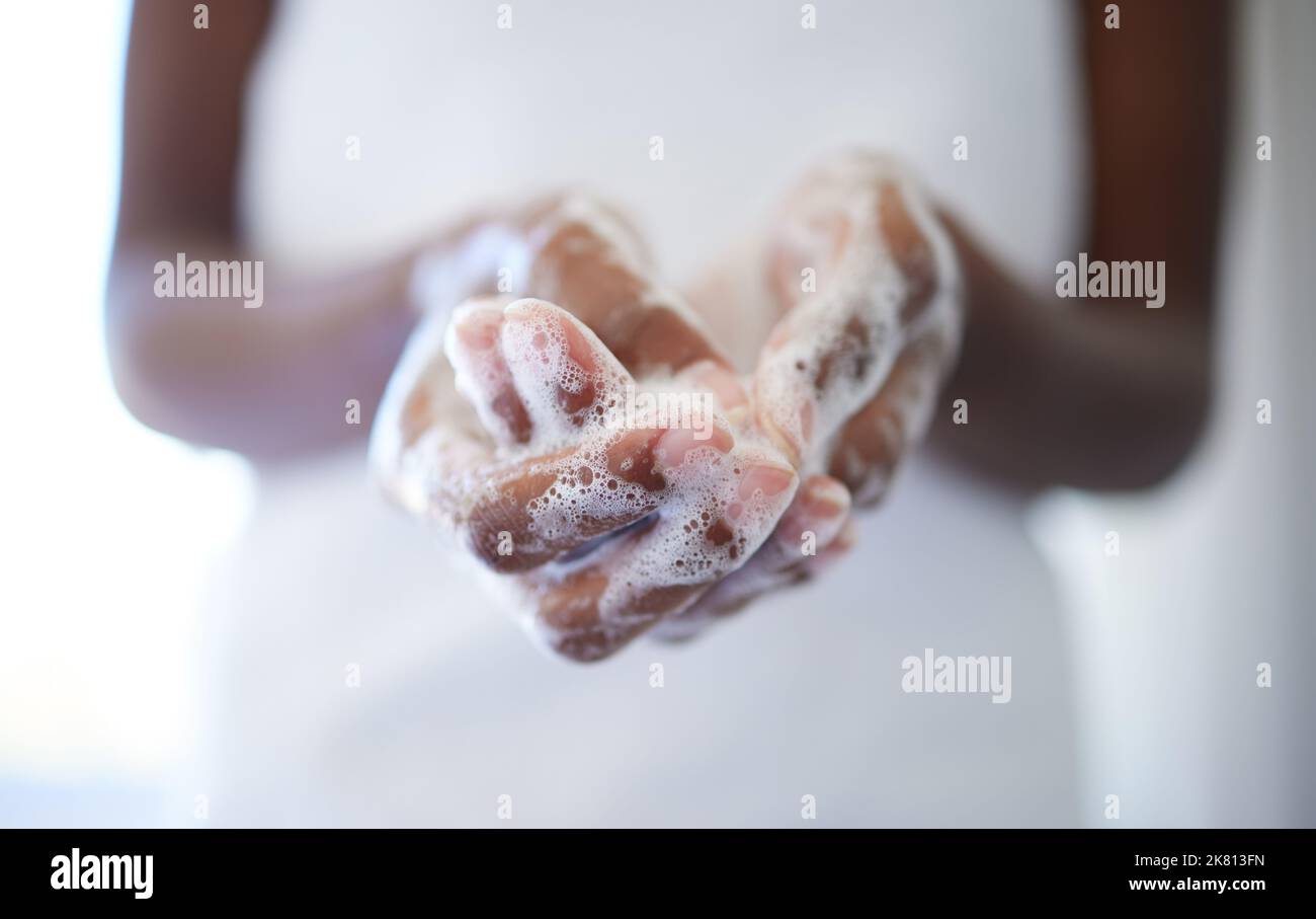 Wash Your Hands Thoroughly And Regularly An Unrecognisable Woman
