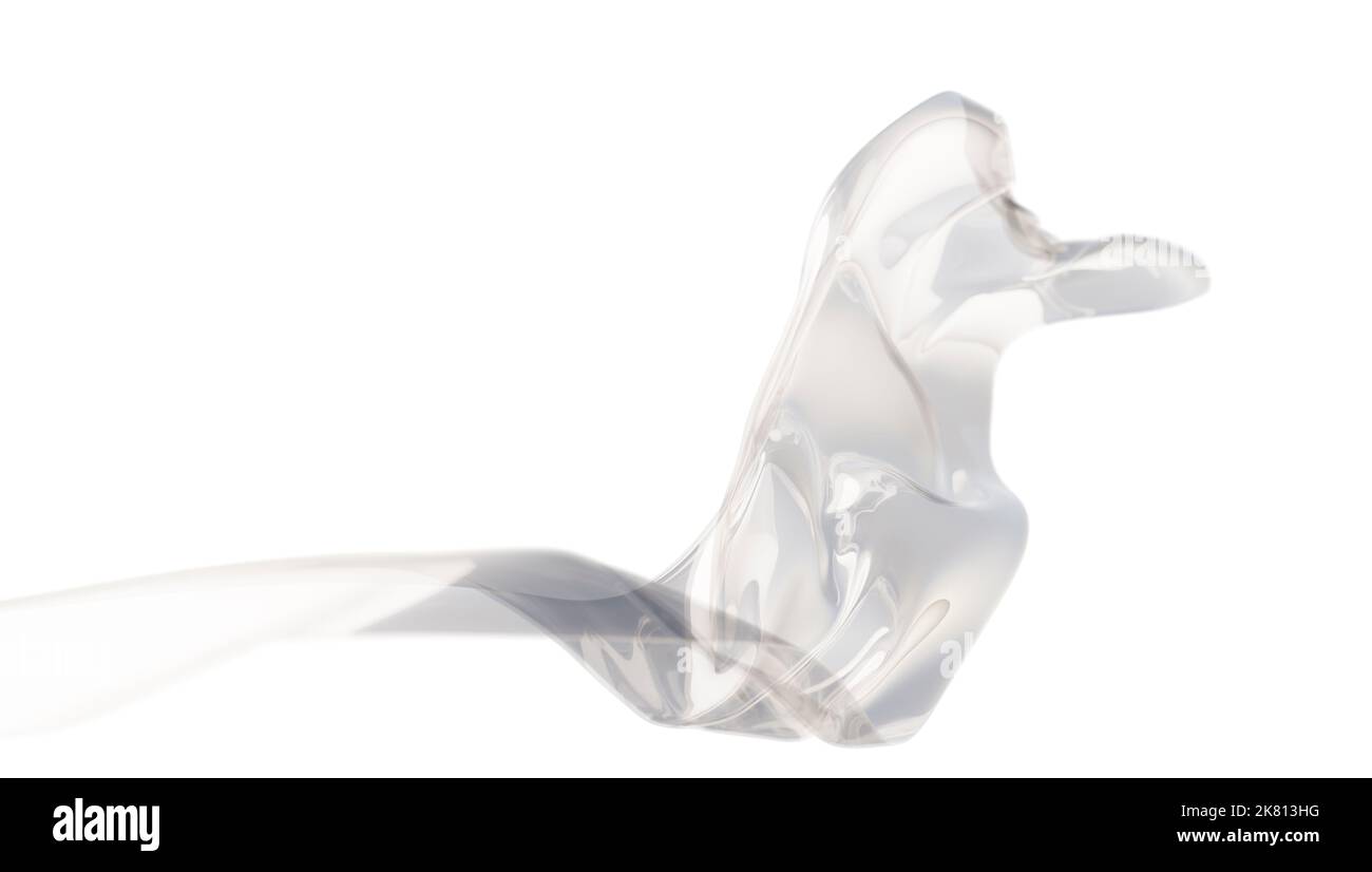 Wind glass ribbon. abstract wallpaper for banner Stock Photo - Alamy