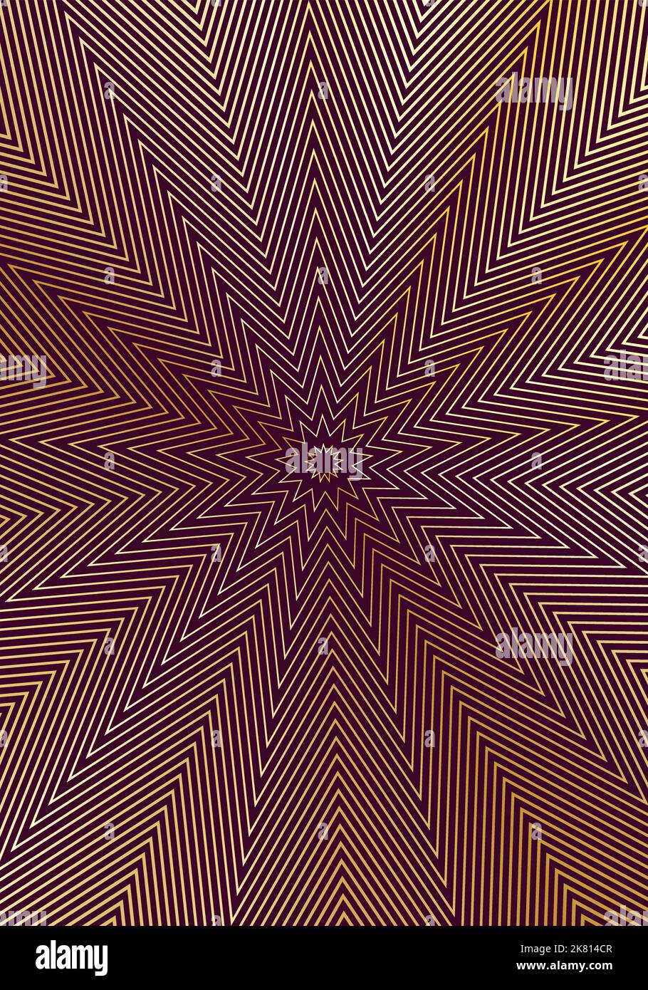 Minimal cover design template. Modern brochure layout. Gold vibrant ...