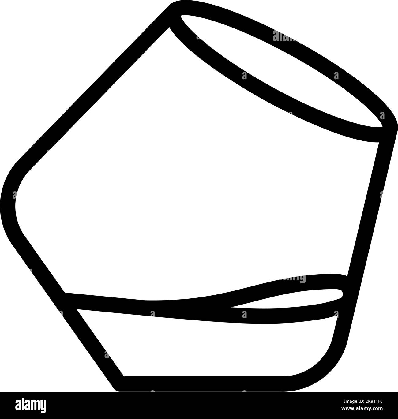 Drink Wine Glass Line Icon Vector Illustration Stock Vector Image And Art