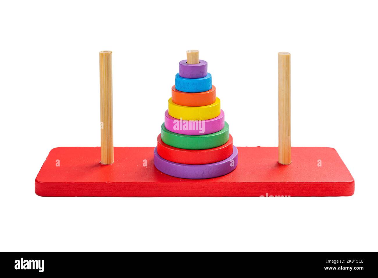 Wooden pyramid toy hi-res stock photography and images - Alamy