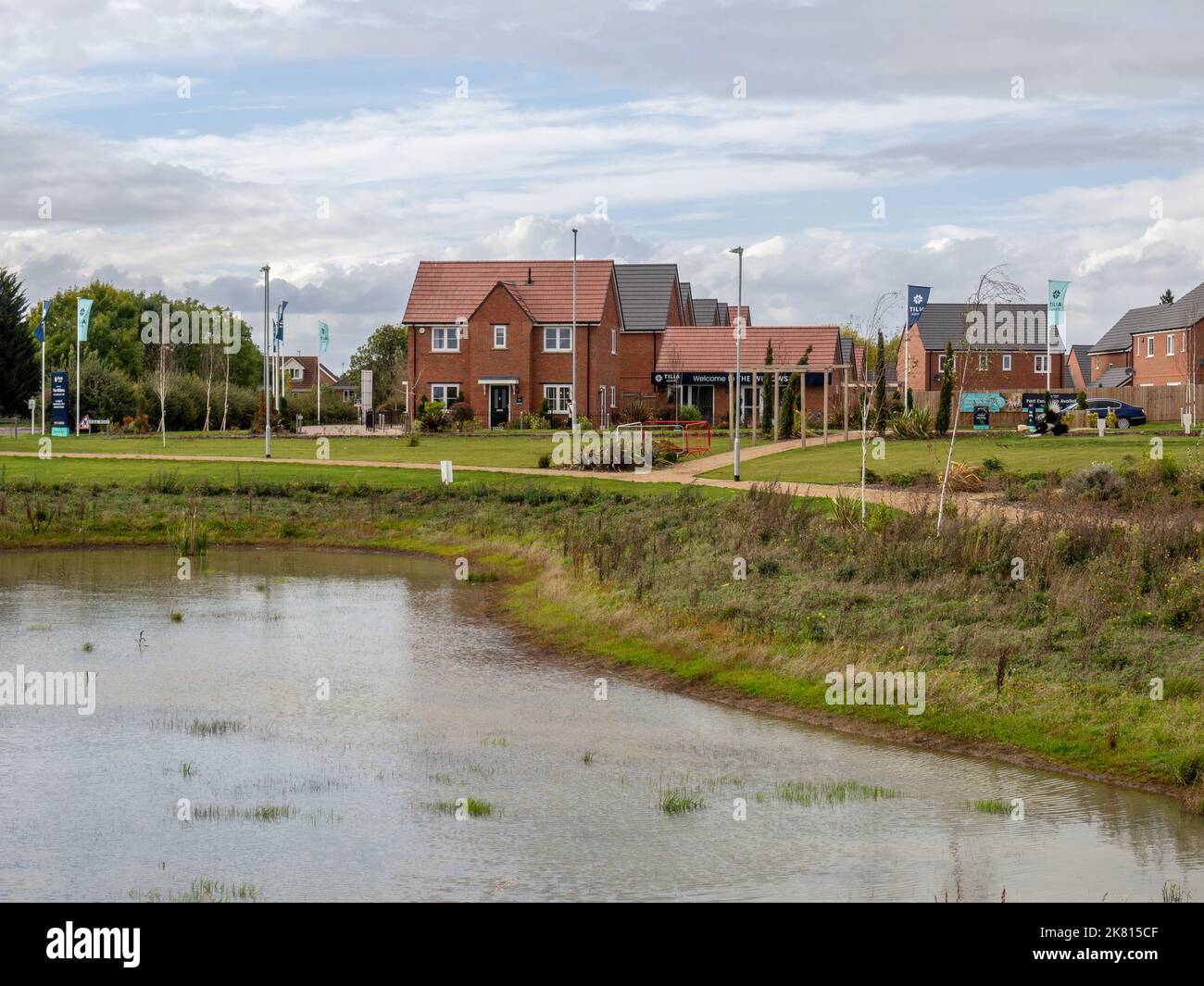 Tilia show houses, The Knoll, Landimore Park on the outskirts of ...