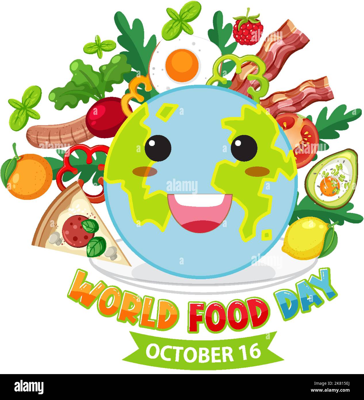 World Food Day Banner Design illustration Stock Vector Image & Art - Alamy