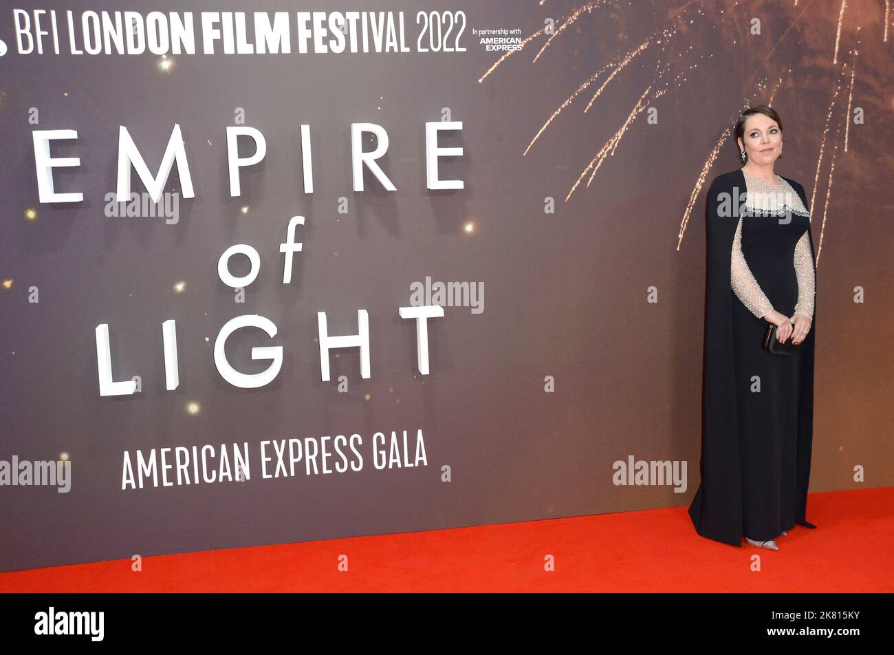 Photo Must Be Credited ©Alpha Press 078237 12/10/2022 Olivia Colman Empire of Light Premiere ...
