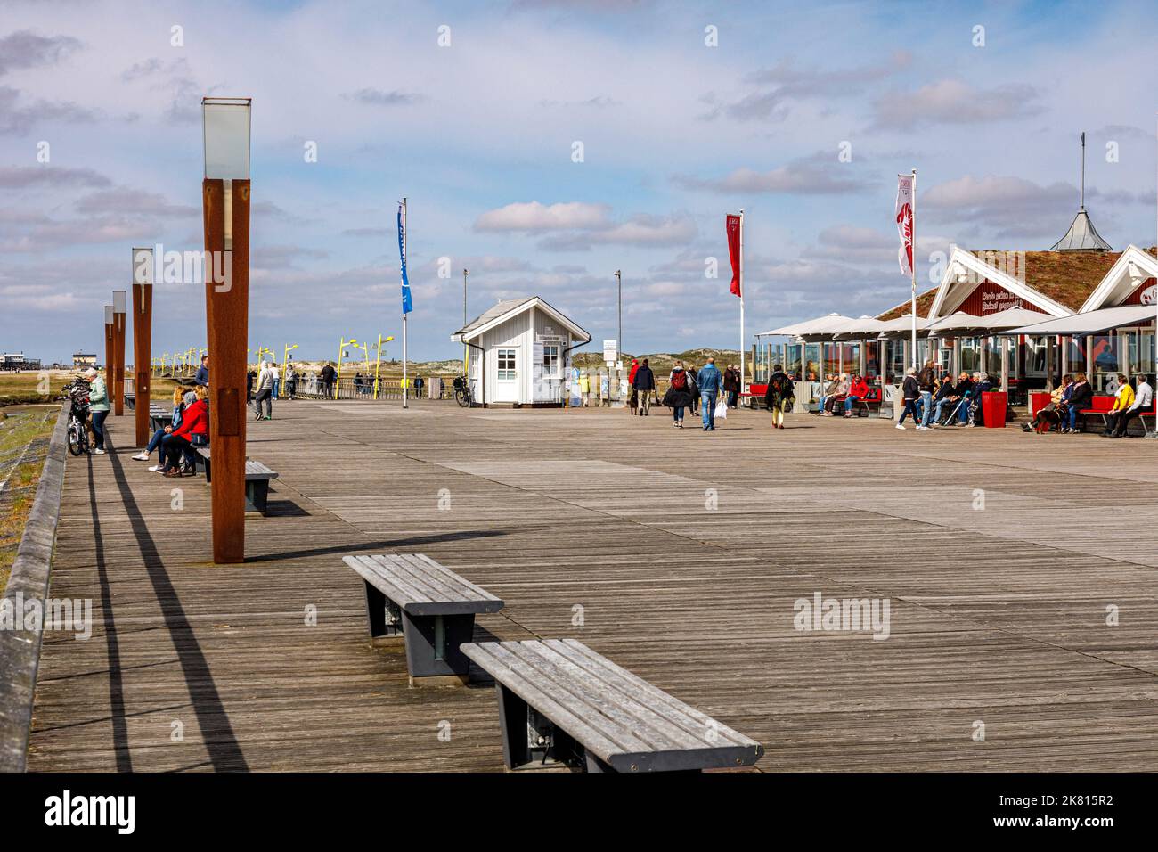 Nordseeheil- und Schwefelbad Sankt Peter-Ording, Kassenhäuschen an der ...