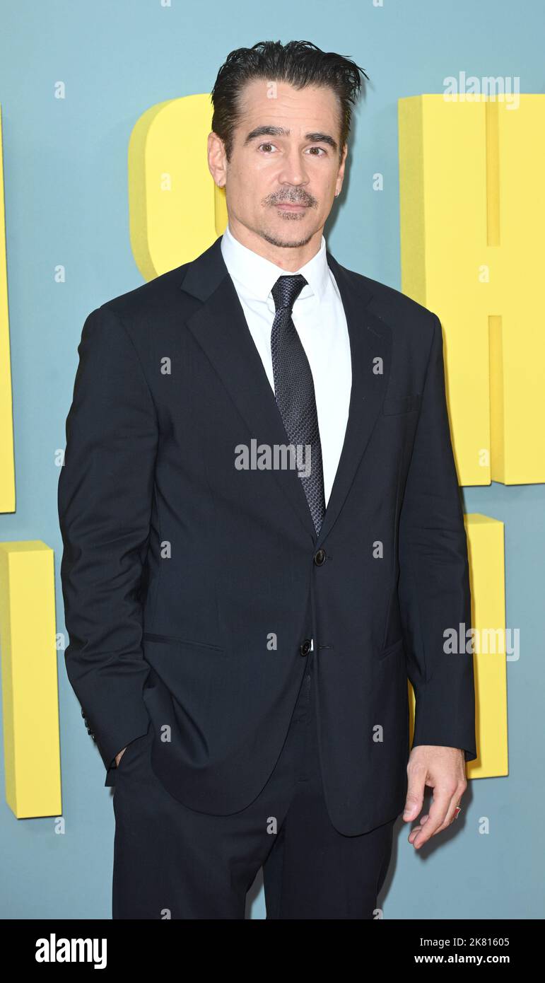 Photo Must Be Credited ©Alpha Press 085000 13/10/2022 Colin Farrell The ... Photo Must Be Credited ©Alpha Press 085000 13/10/2022 Colin Farrell The ...