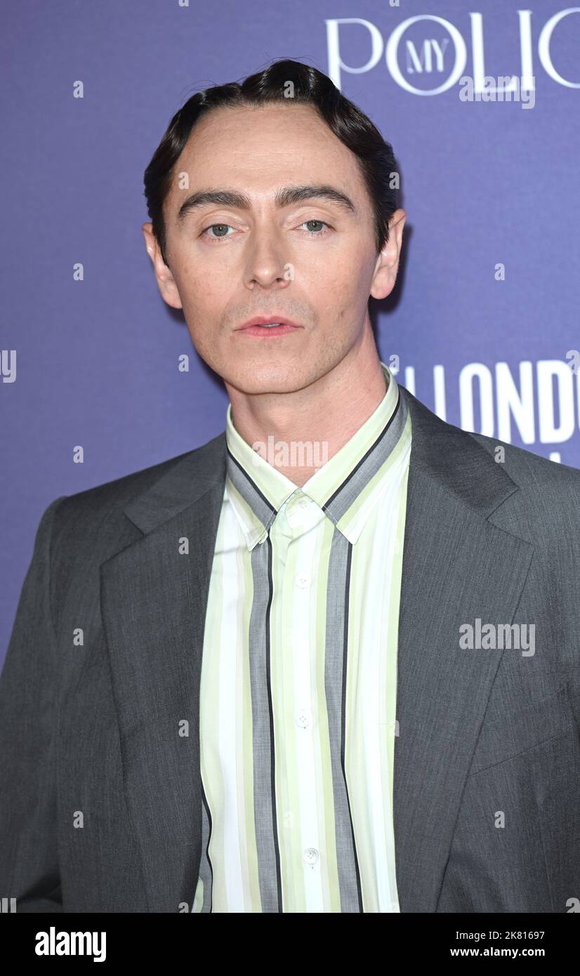 Photo Must Be Credited ©Alpha Press 085000 15/10/2022 David Dawson My Policeman Premiere During ...