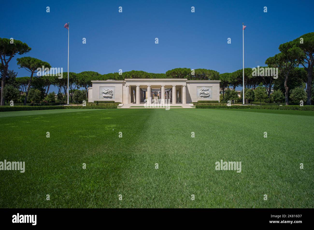 Rome sicily american cemetery hi-res stock photography and images - Alamy