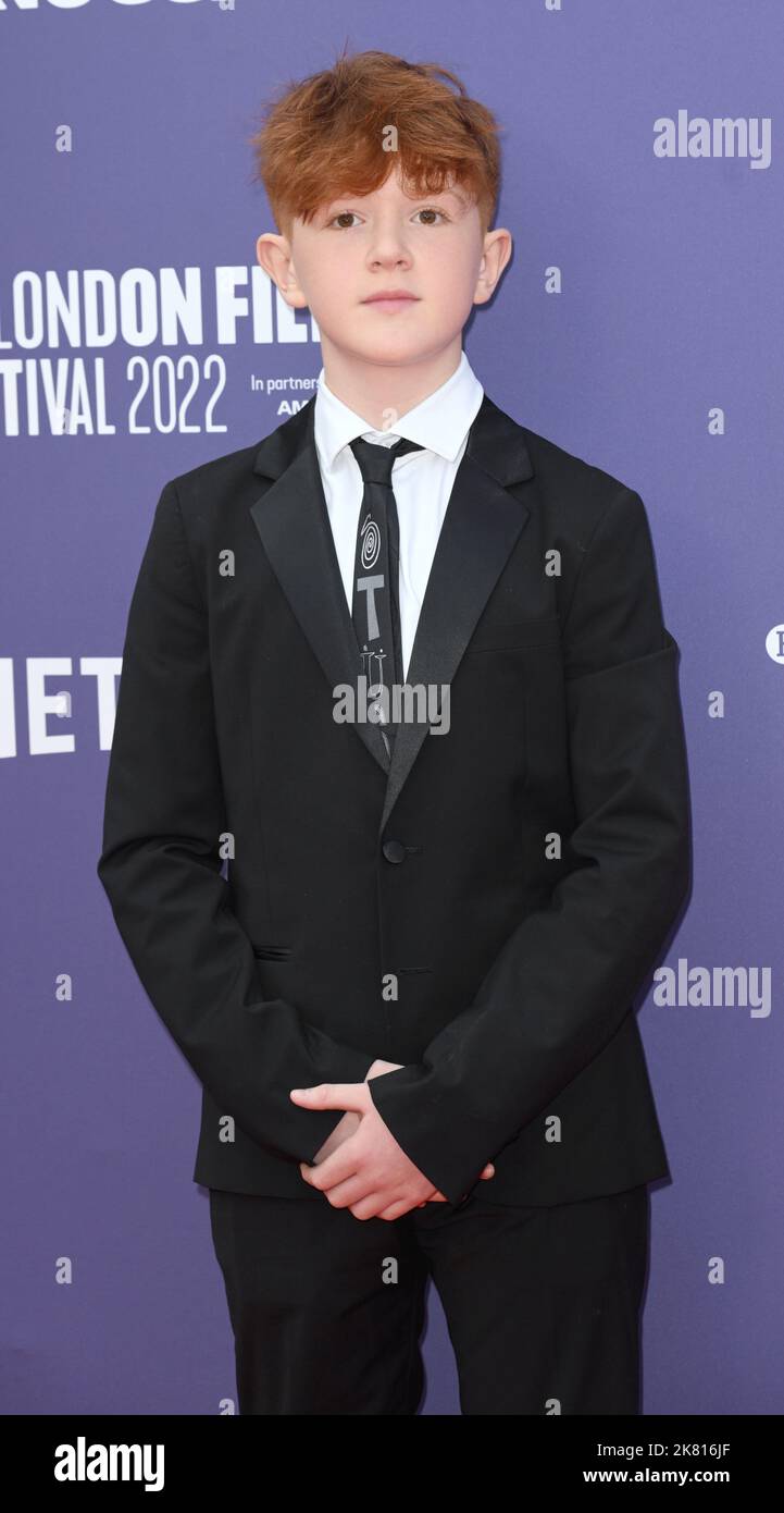 Photo Must Be Credited ©Alpha Press 085000 15/10/2022 Gregory Mann Pinocchio Premiere During the ...