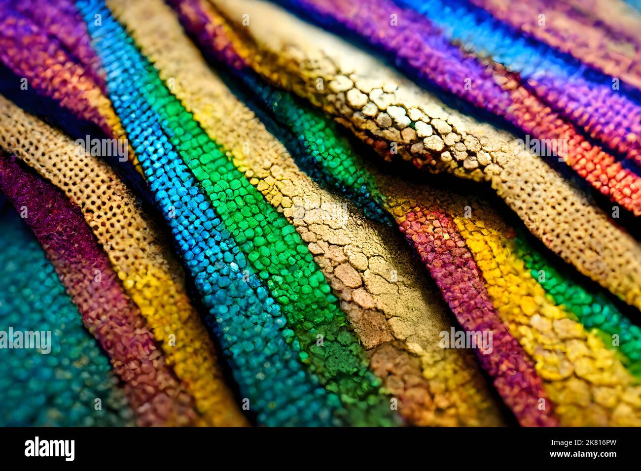 Colourful snake skin detail hi-res stock photography and images - Alamy