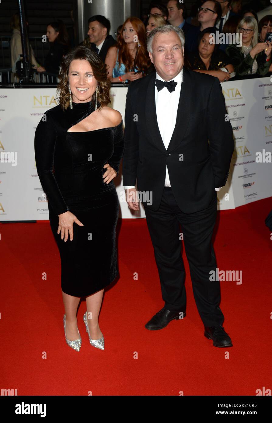 Photo Must Be Credited ©Alpha Press 078237 13/10/2022 Susanna Reid and Ed Balls National ...
