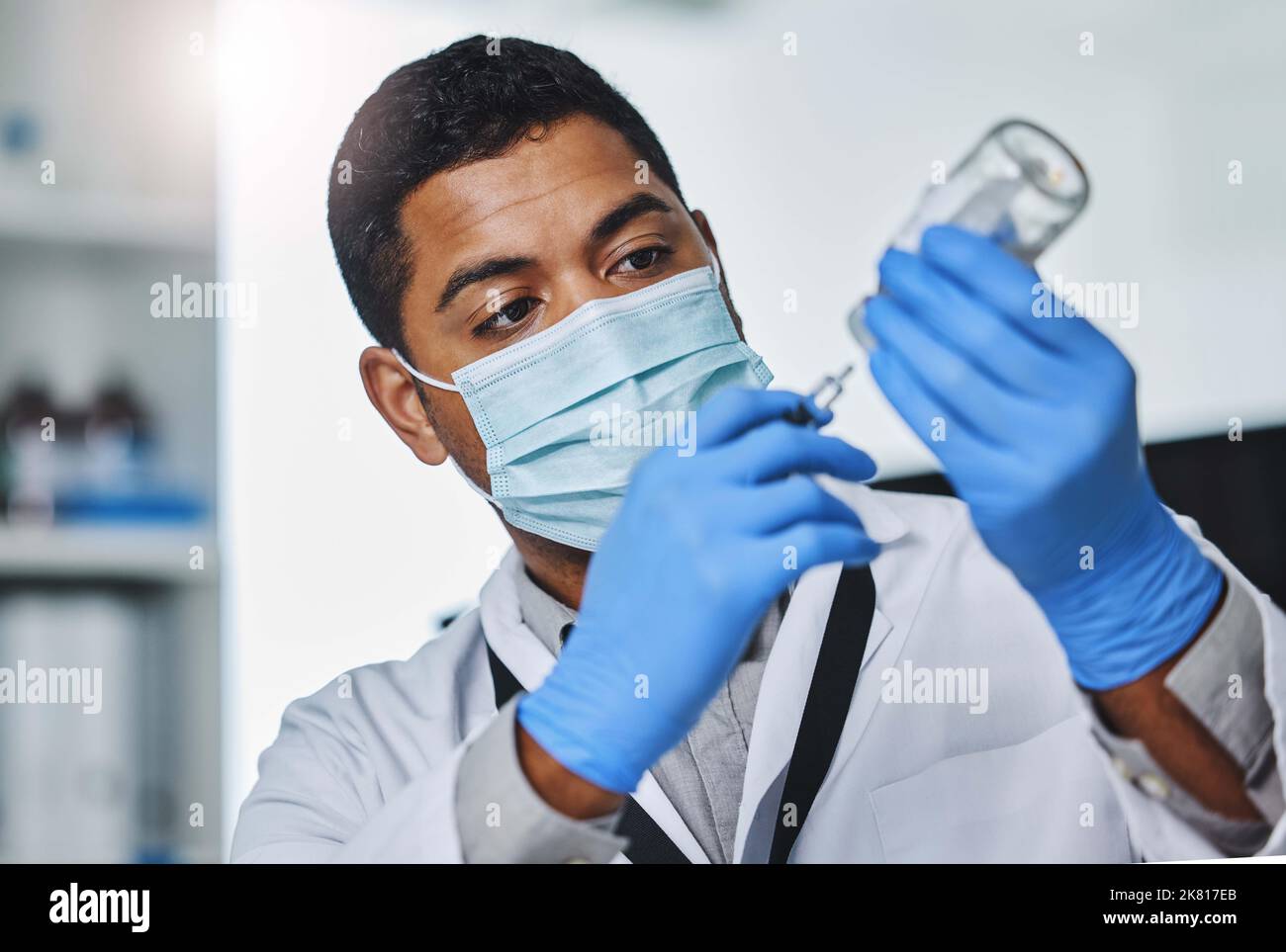 Sick male employee working hi-res stock photography and images - Alamy