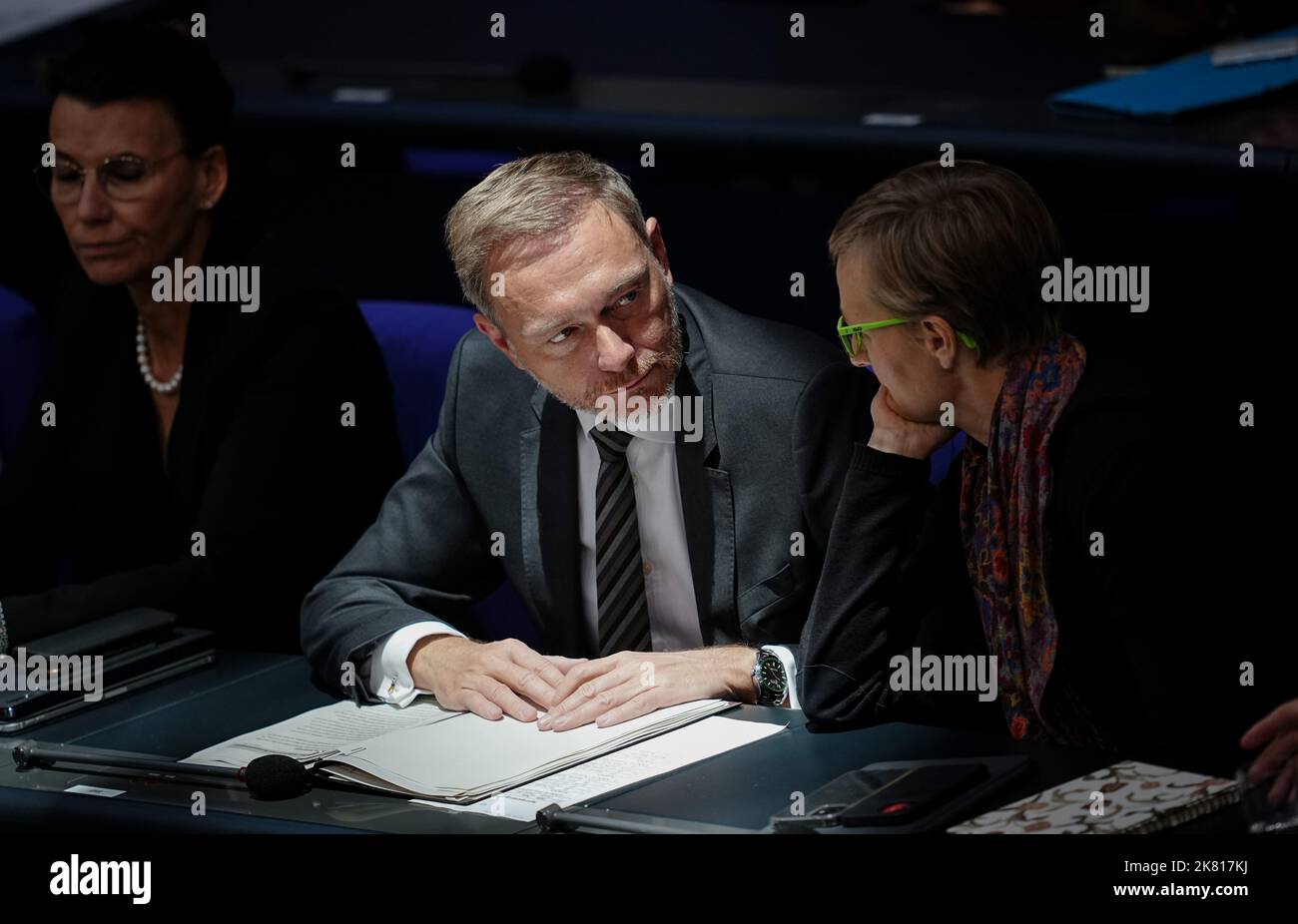 Berlin, Germany. 20th Oct, 2022. Christian Lindner (FDP), Federal ...