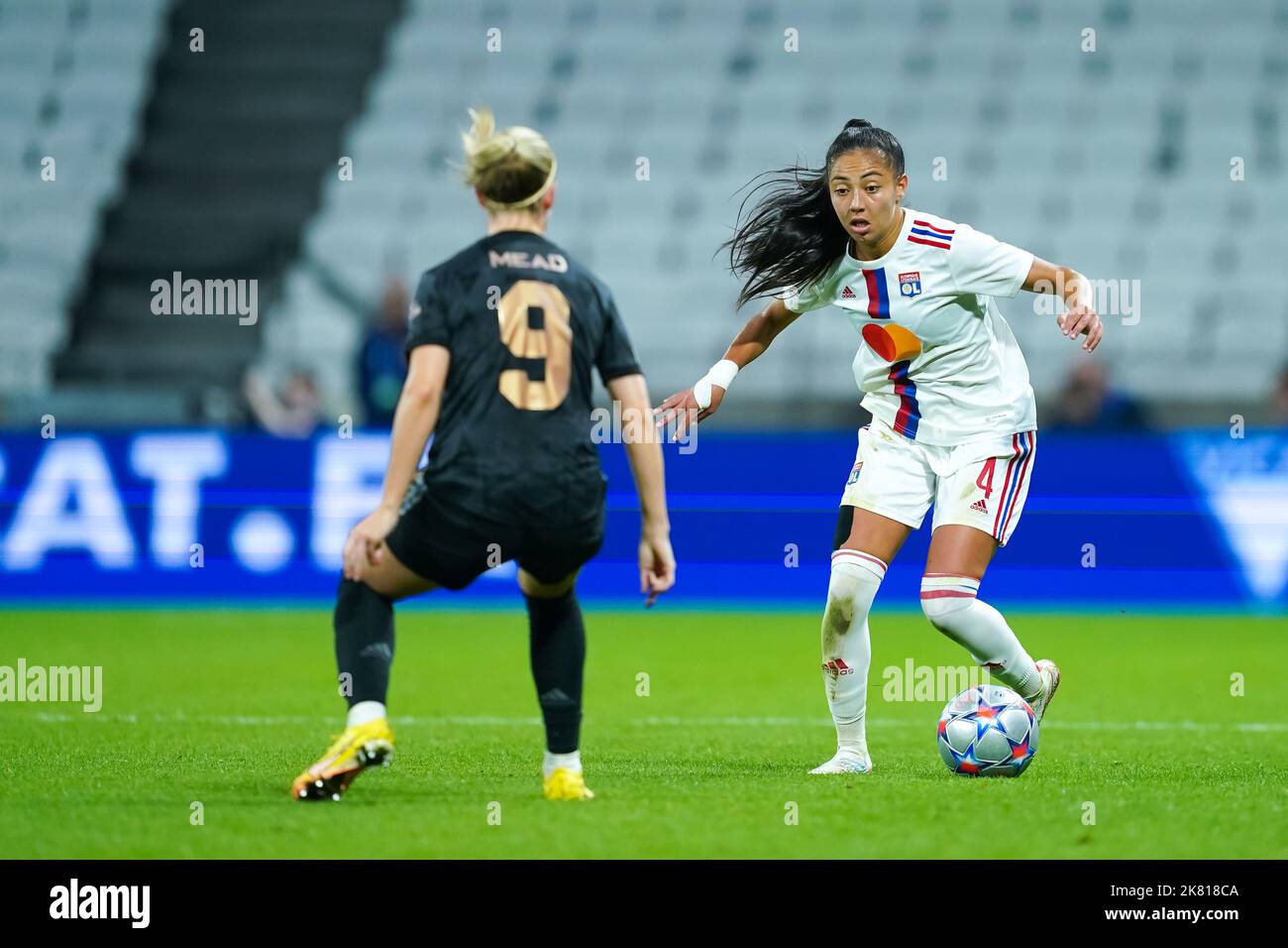 Lyon, France. 19th Oct, 2022. Lyon, France, October 19th 2022: Selma ...