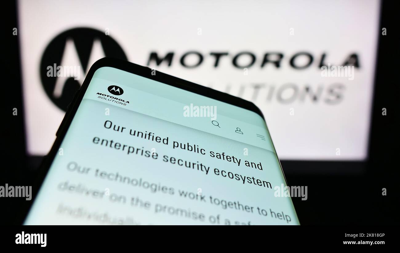 Motorola solutions logo hi-res stock photography and images - Alamy