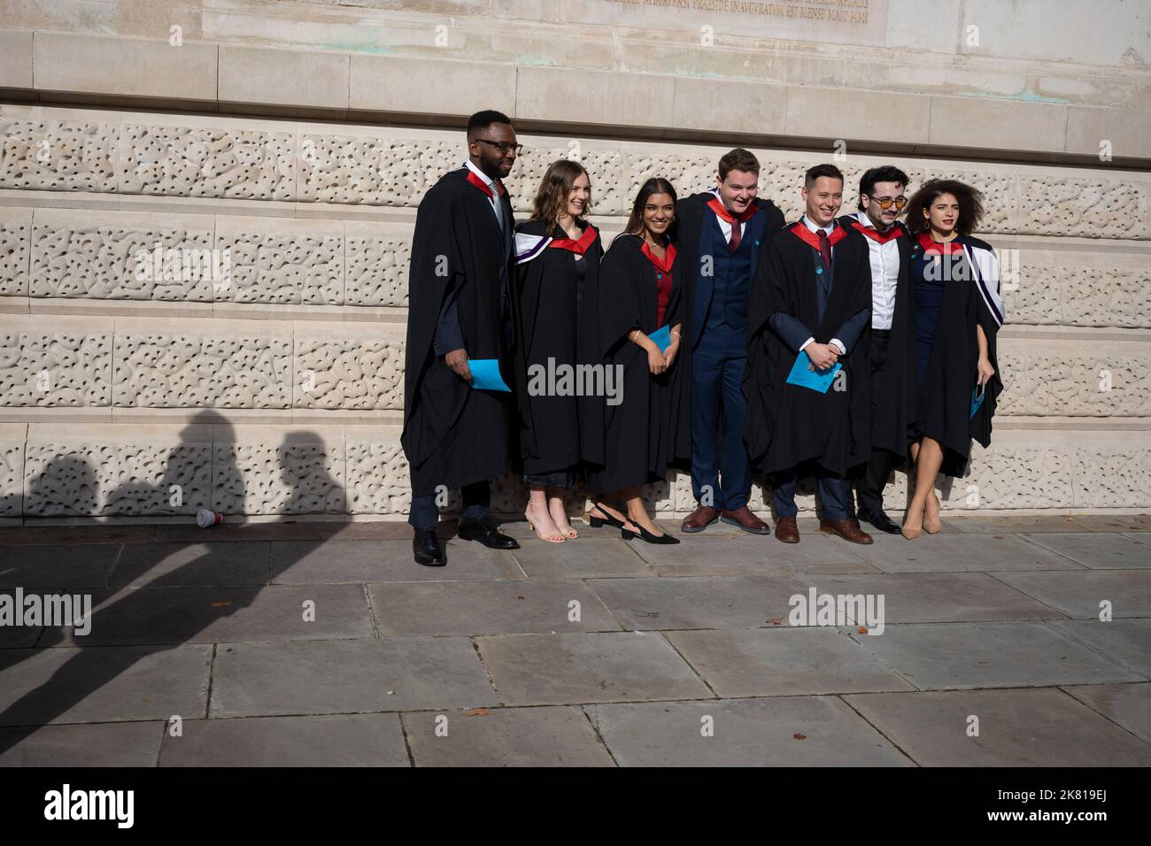 Talented young graduates from Imperial College celebrate their ...