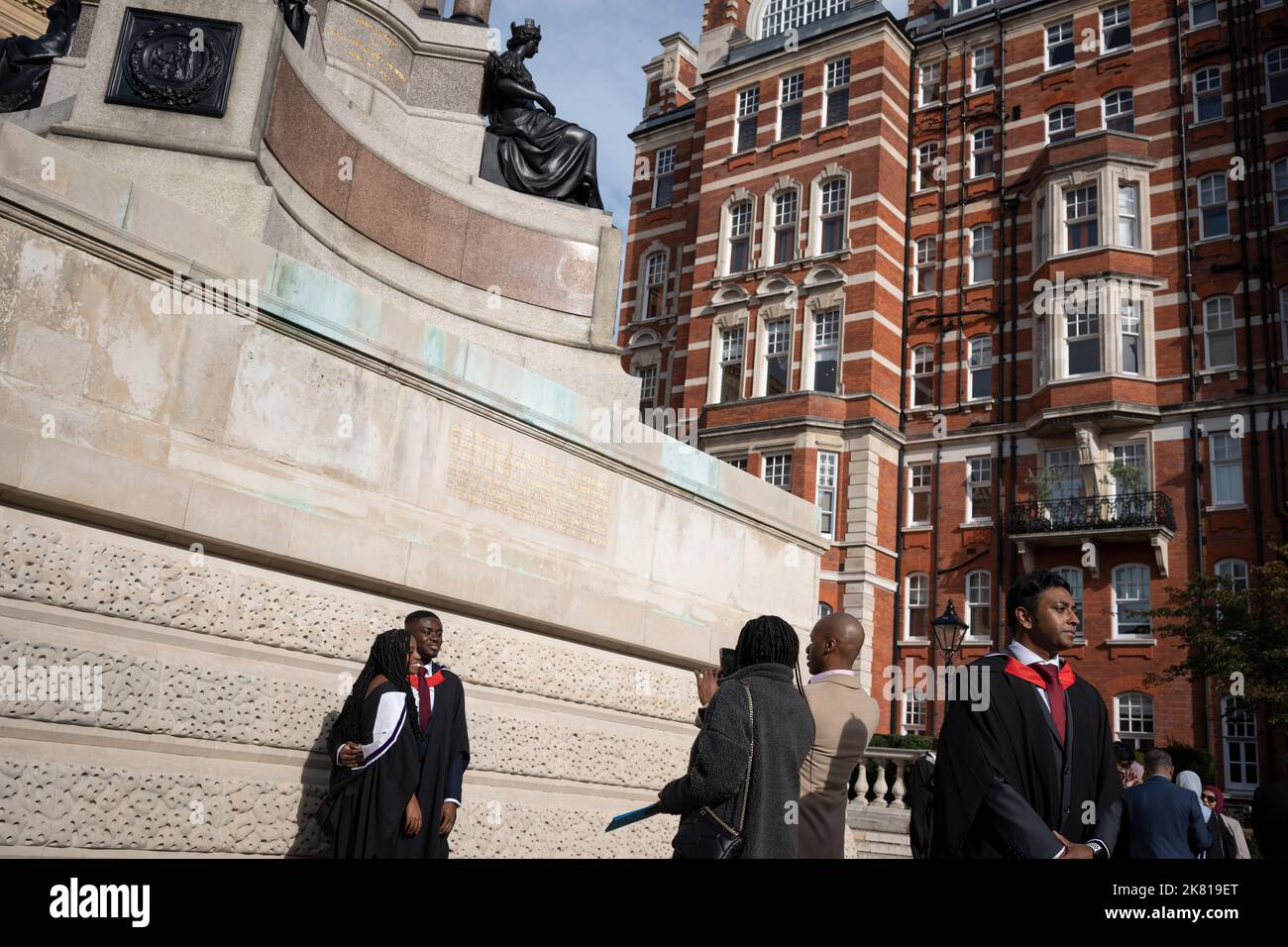 Talented young graduates from Imperial College celebrate their ...