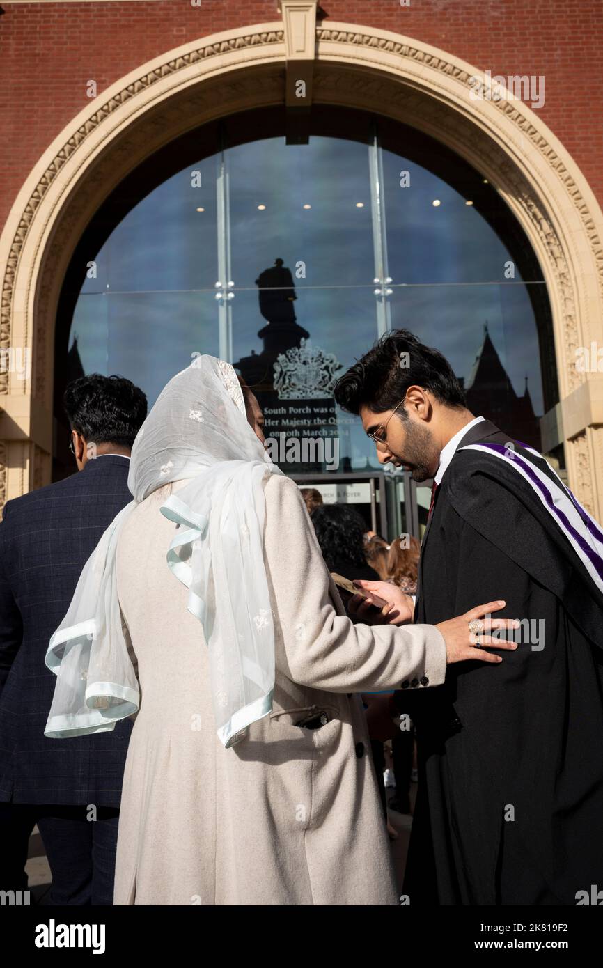 Talented young graduates from Imperial College celebrate their ...