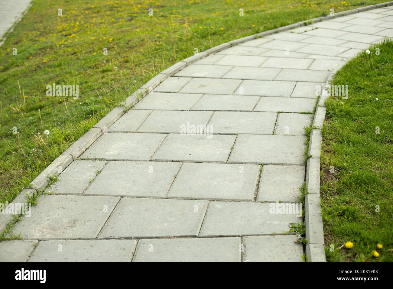 Park walk tiles floor hi-res stock photography and images - Alamy