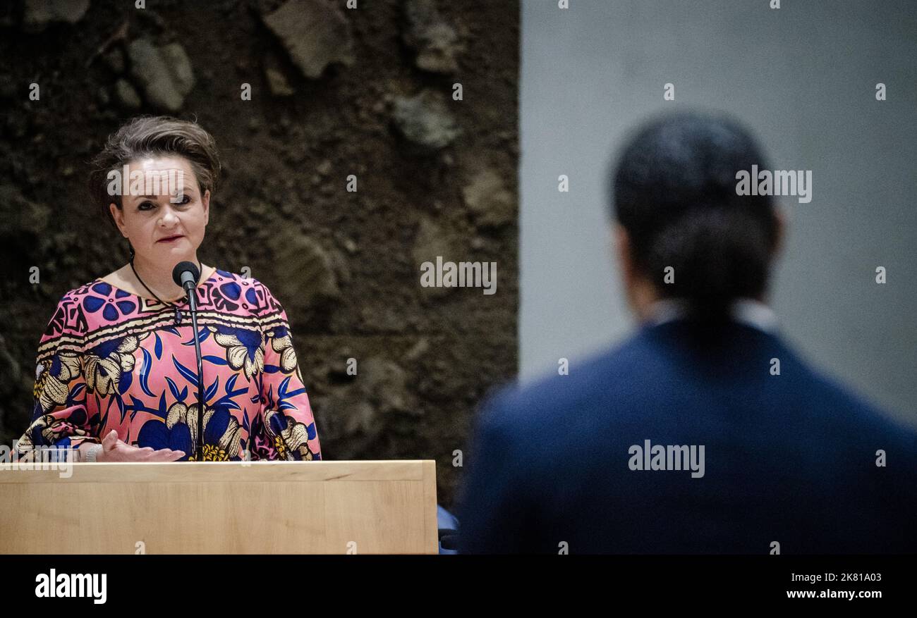 2022-10-20 11:09:39 THE HAGUE - Alexandra van Huffelen, State Secretary ...