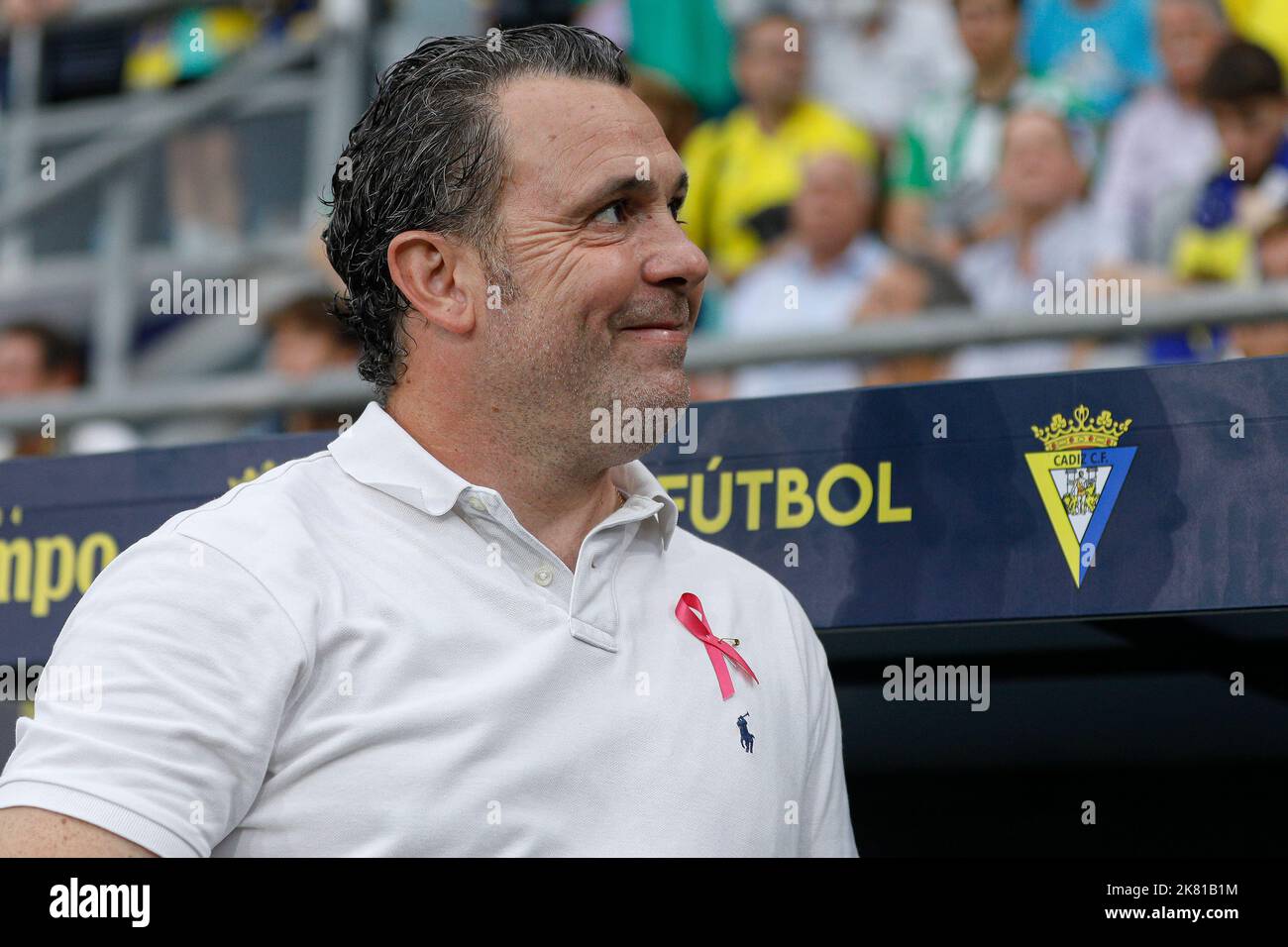 Cadiz CF head coach Sergio Gonzalez during the La Liga match between ...