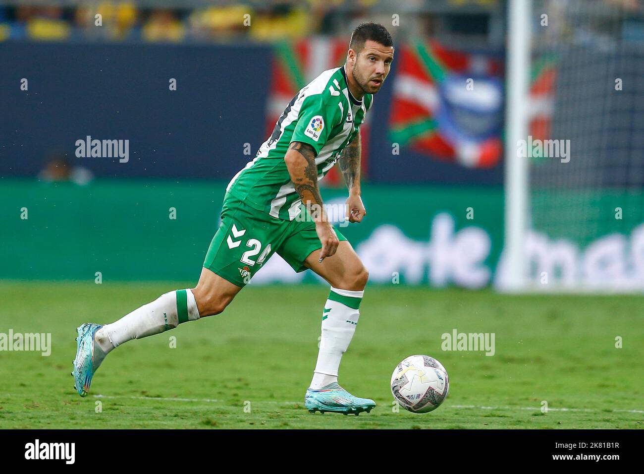 Aitor Ruibal of Real Betis during the La Liga match between Cadiz CF ...