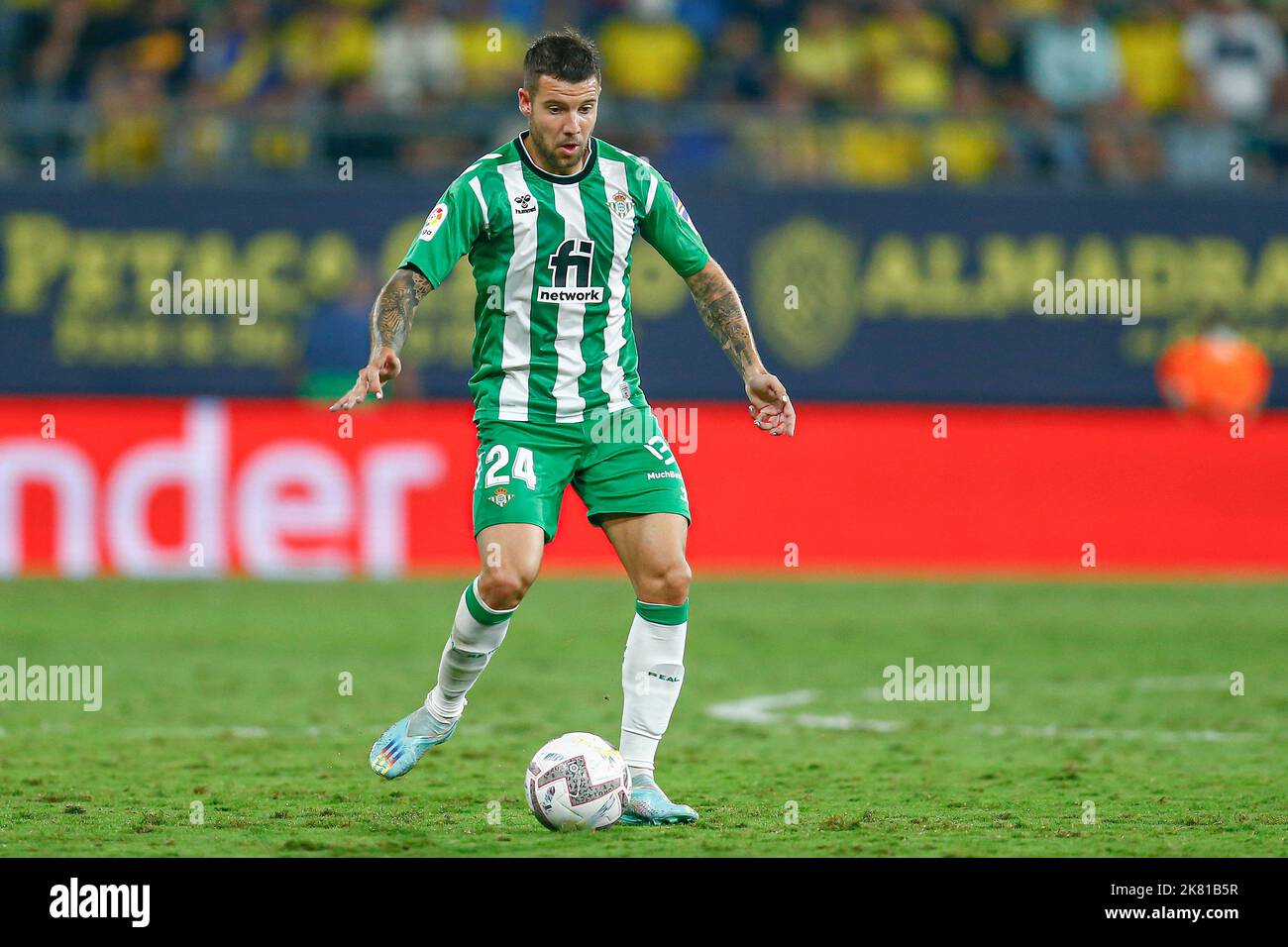 Aitor Ruibal of Real Betis during the La Liga match between Cadiz CF ...