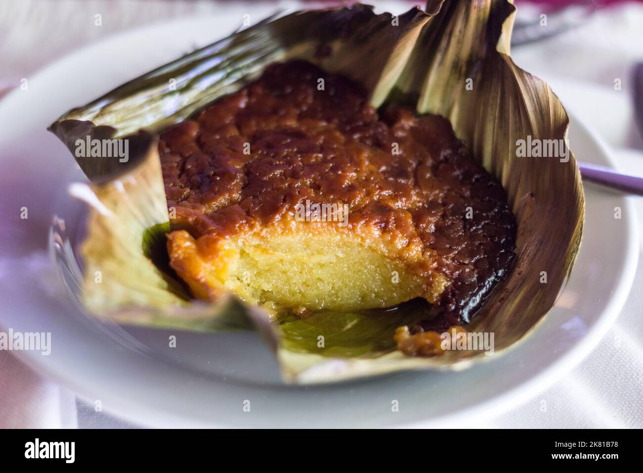 Bibingka, a local rice cake in Palawan, Philippines Stock Photo - Alamy