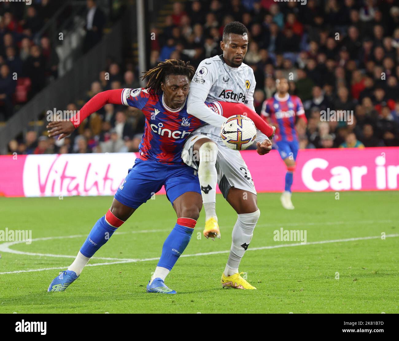 London ENGLAND - October 18: L-R Crystal Palace's Michael Olise and ...