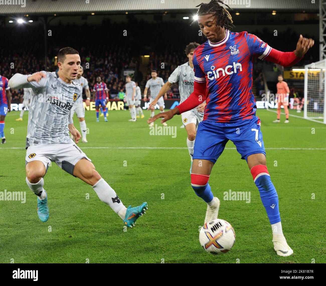 London ENGLAND - October 18:Crystal Palace's Michael Olise during ...