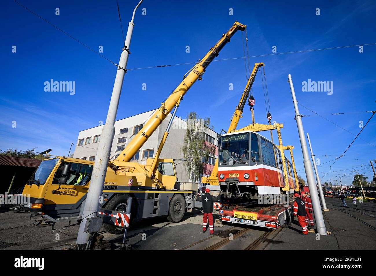 Prague public transport company dpp hi-res stock photography and images - Alamy